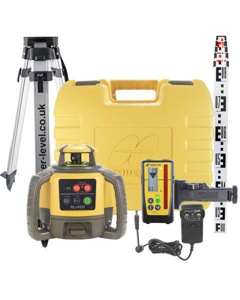 Topcon RL-H5A Self-Levelling Rotating Laser with Staff & Tripod – Toolshop